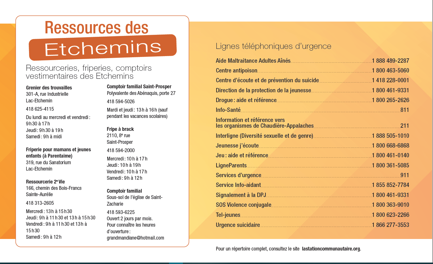 Accueil | Municipalité de Saint-Benjamin